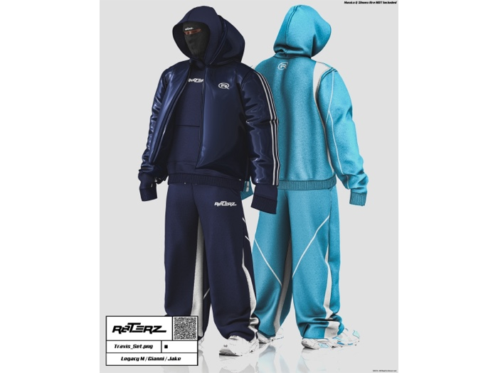 Second Life Marketplace R8terz Travis Set